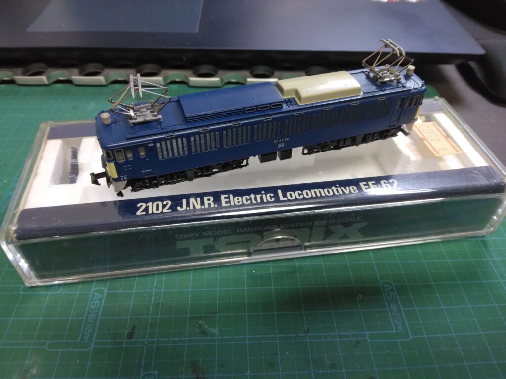 TOMIX(2101) EF62の分解・整備 | オードリの鉄道模型